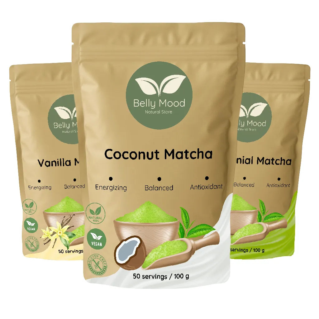 Matcha Rinkinys - Harmonija: Vanilė, Kokosas ir Ceremoninė Matcha ...